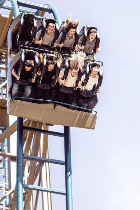 Vindfald - Oplev den vilde tur med Frihedens rutsjebane