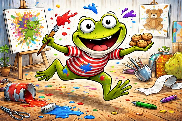 Little Frog on the Railroad – Theater for 4-8 year olds